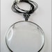 Real Monocle Silver Color With Leather Strap, No Amplification ...