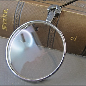 Real Monocle Silver Color With Leather Strap, No Amplification ...