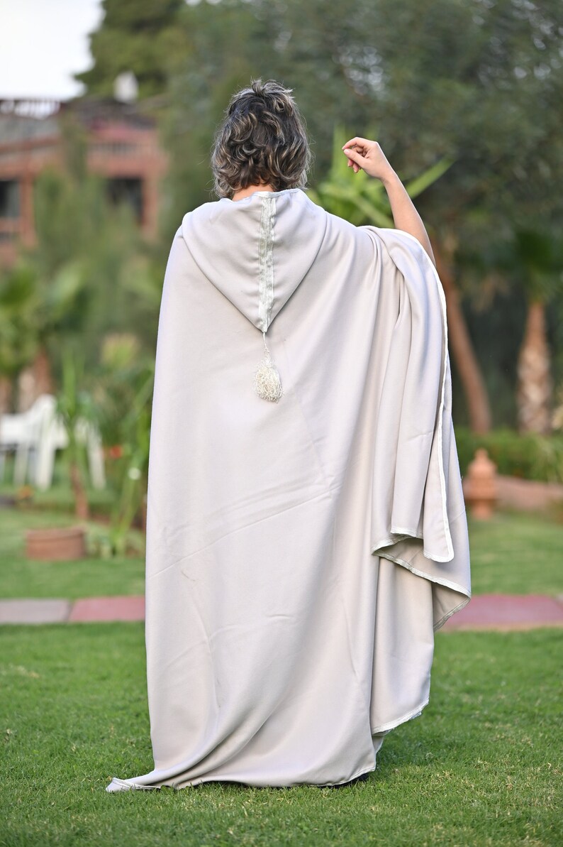 Soft Moroccan Luxury Winter Warm Cape. Long Cape. Long Winter Overcoat ...
