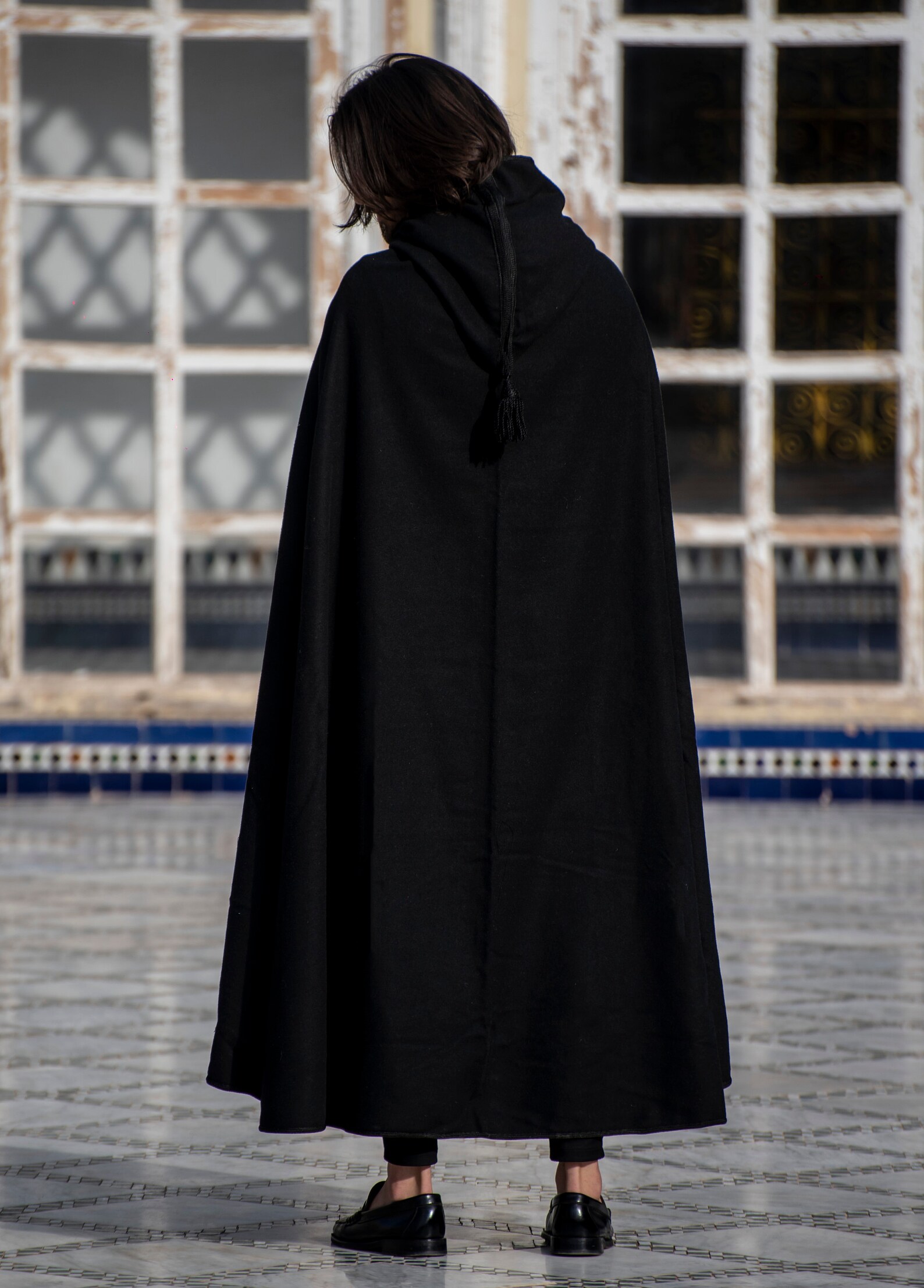 Soft Moroccan Luxury Winter Warm Cape. Long Cape. Long Winter - Etsy