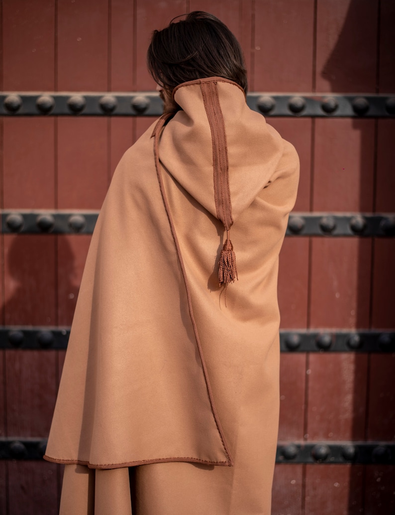 Soft Moroccan Luxury Winter Warm Cape. Long Cape. Long Winter Overcoat ...