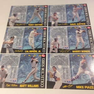 1995 Collector Series by Post Complete 16 Player Set Baseball Cards ...