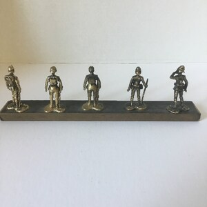 REDUCED- 1970's Jack Scruby 54mm Miniatures, Wargaming, Set of 5, Two ...