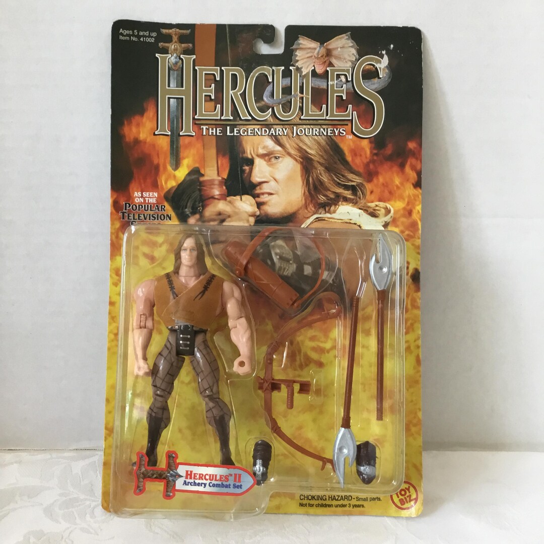 1995 Hercules II Archery Combat Set Action Figure (NRFB) - Etsy