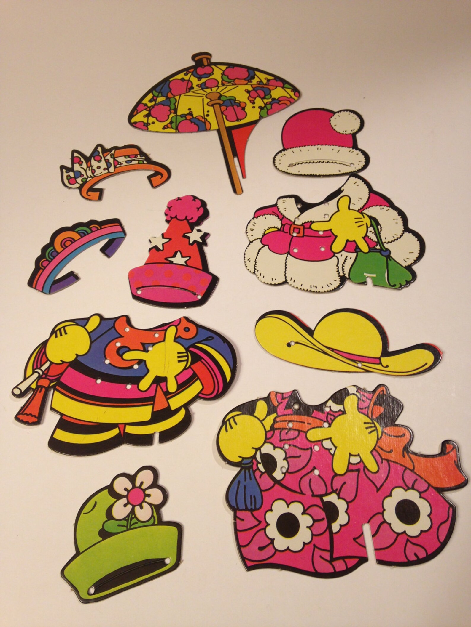 Mickey Mouse 1970's Colorforms Activity Toy Walt Disney | Etsy