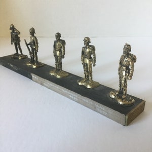 REDUCED- 1970's Jack Scruby 54mm Miniatures, Wargaming, Set of 5, Two ...