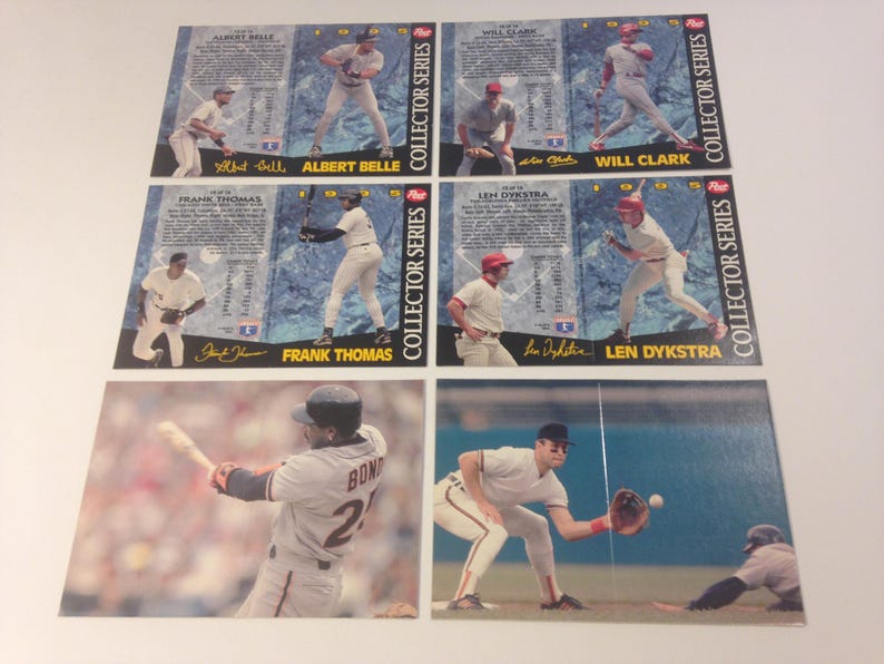 1995 Collector Series by Post Complete 16 Player Set Baseball Cards ...