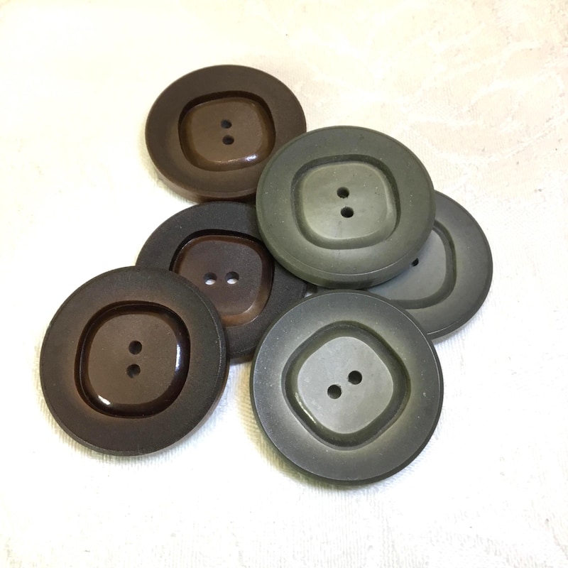 Taupe Buttons - Etsy