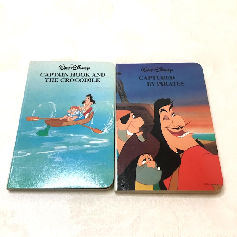 1990 Vintage Walt Disney Little Library, Peter Pan, Little Children's ...