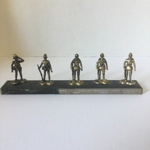 REDUCED- 1970's Jack Scruby 54mm Miniatures, Wargaming, Set of 5, Two ...