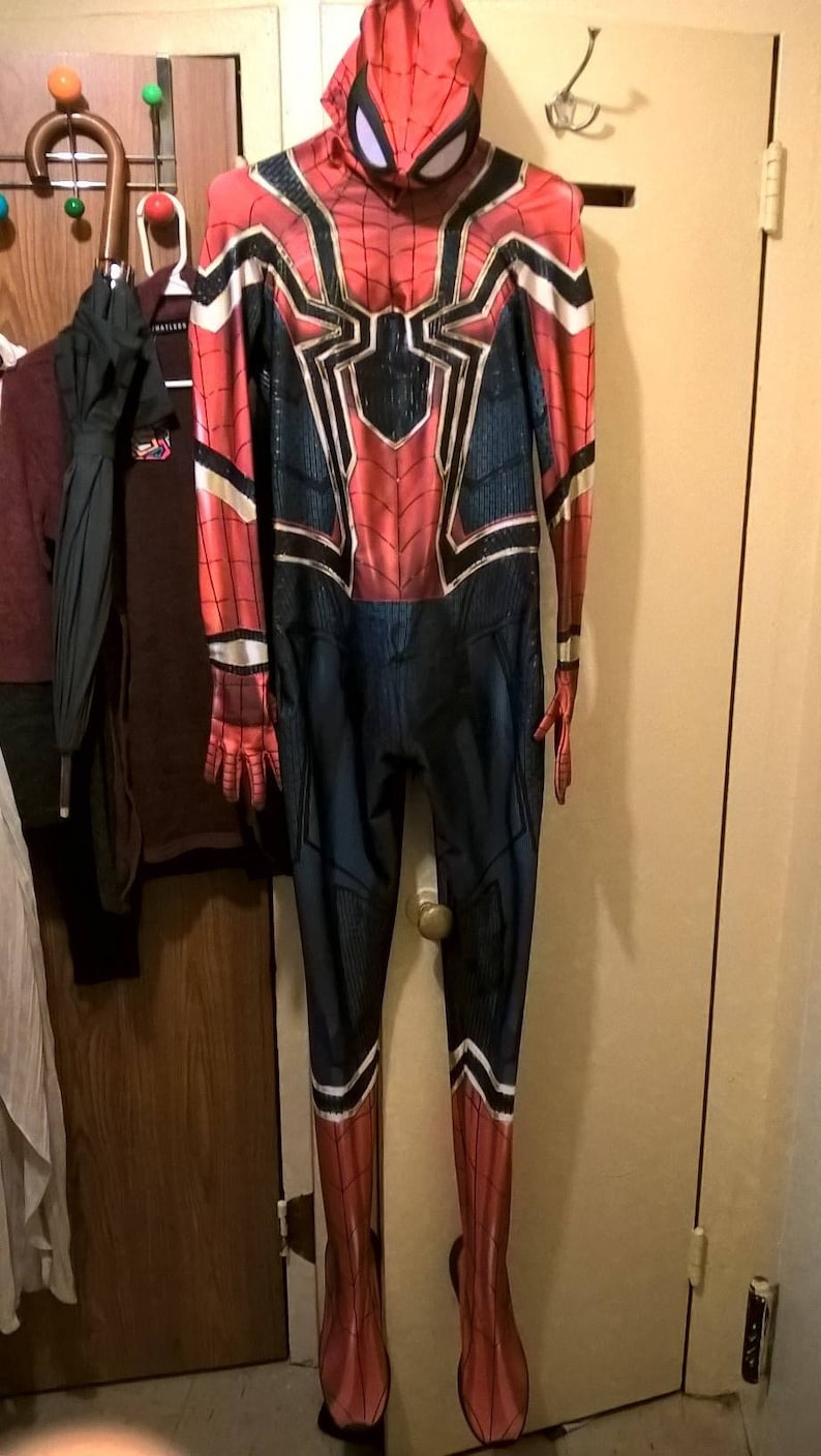 Iron Spider Suit With Modifications (custom Order) - Etsy
