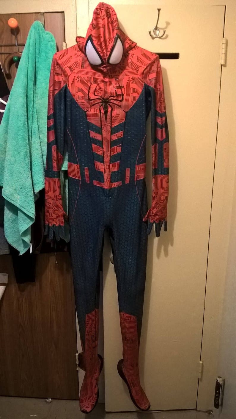 Sentinel Spiderman Suit With Modifications (custom Order) - Etsy