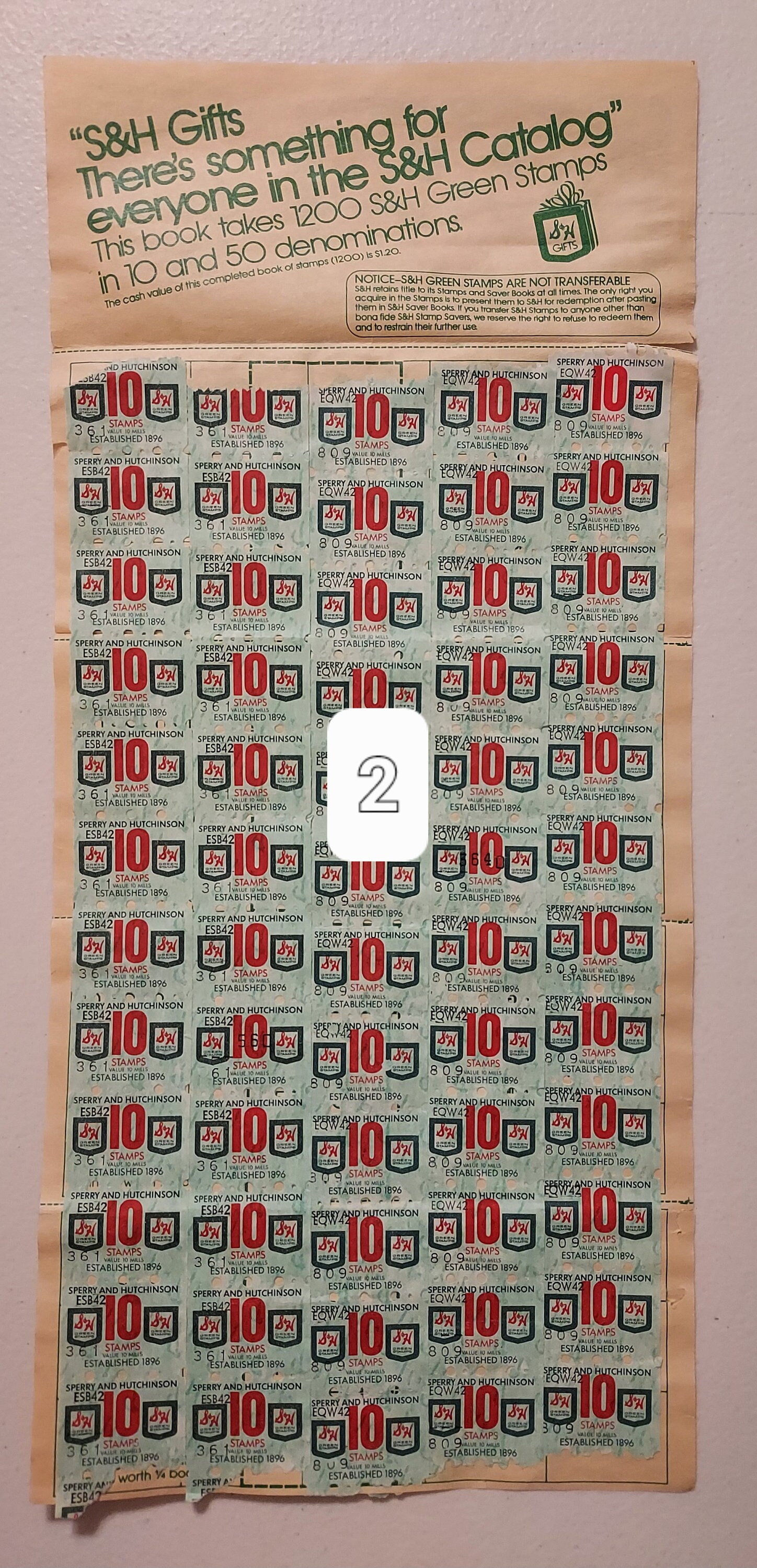 S&H Green Stamps Sperry and Hutchinson FILLED Saver Books - Etsy