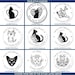 Library Stamp, Cat Embosser, Majestic Kitten Stamp & Seals, Embossers ...