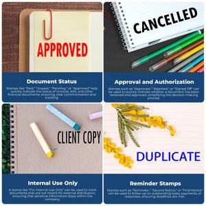 Notary Stamp Supplies, Will, Rush, Verified, Priority, Cancelled ...