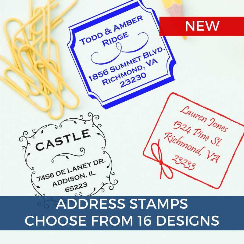 Etsy Address Stamps - Etsy