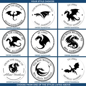 Custom Dragon Stamp, Fourth Wing, Dragon Book Embosser, Top Seller From ...