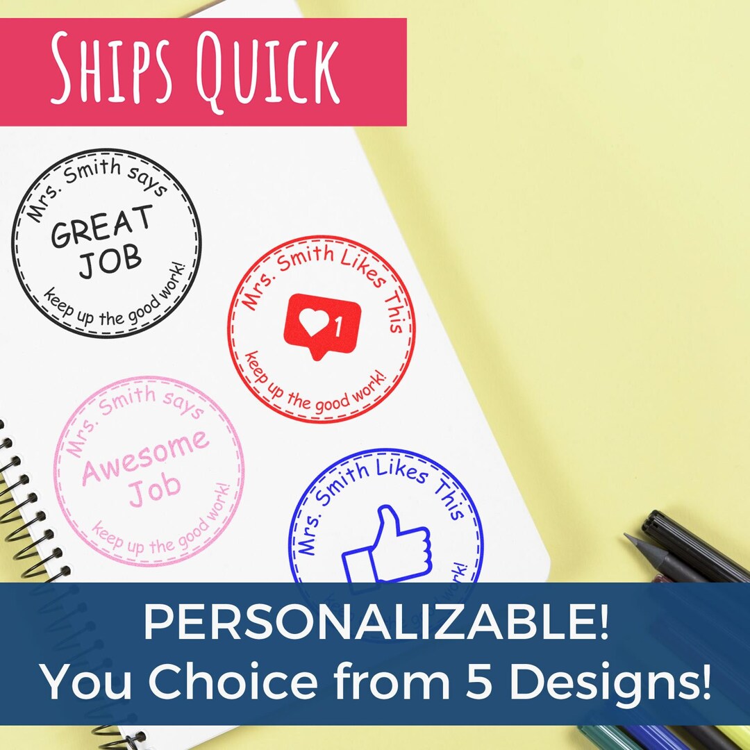 Grading Stamps - Awesome Job, Well Done, Like Stamp, Great Job Teacher ...