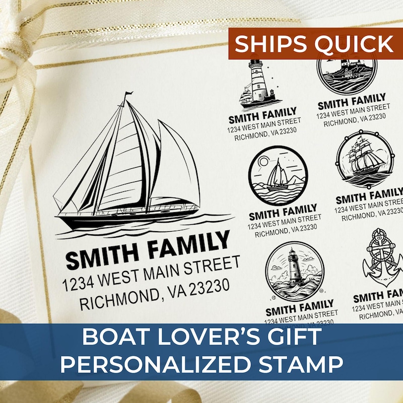 Nautical Stamp - Etsy