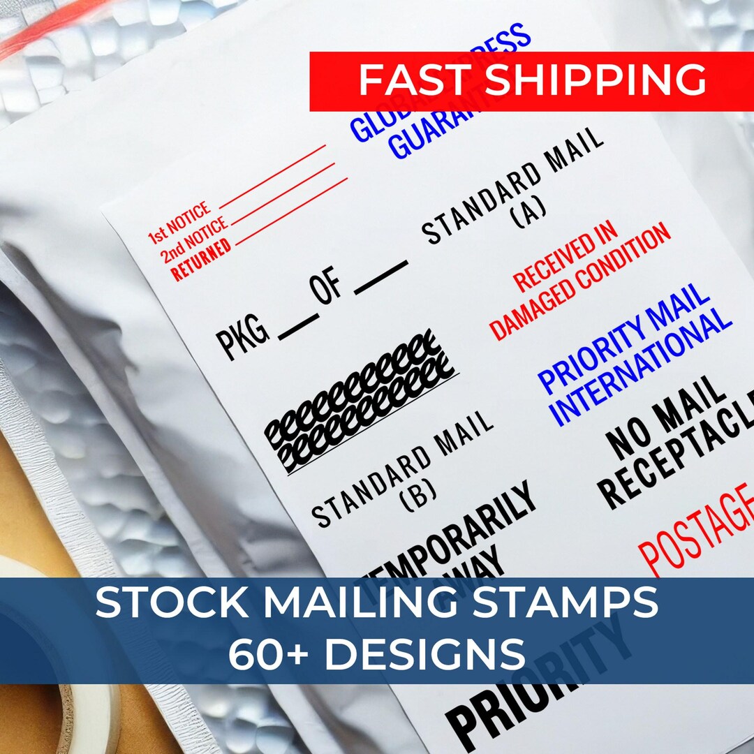 Stamps for Packaging, Shipping Stamps, Vacant, First Class, Fyi, Media ...