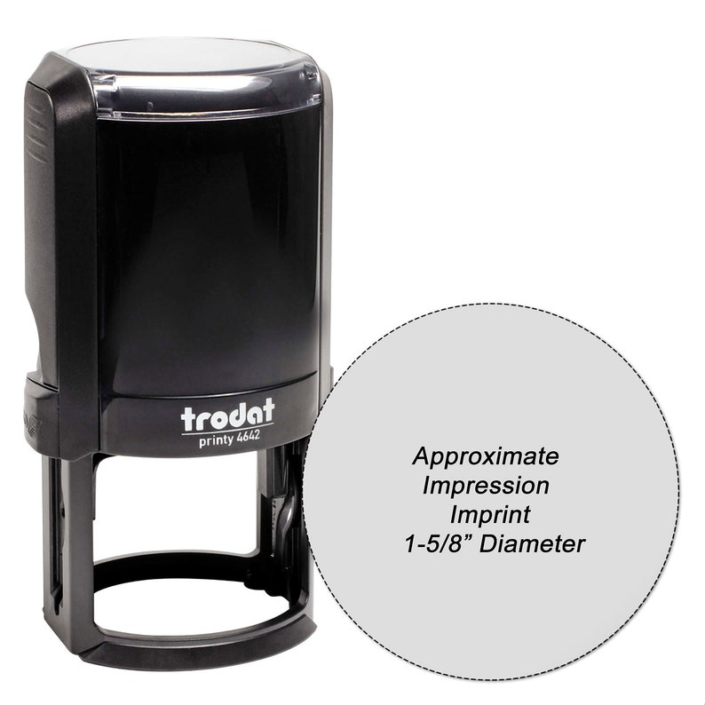 Self Inking Stamp, Interlocking Monogram Stamp, Desk of Stamp, Name ...