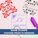 Customized Name Stamp, Custom Rubber Stamp, DIY Stationary , Wedding ...