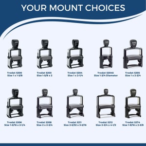 Heavy Duty Self Inking Custom Stamps for Business Logo | Customized Art ...