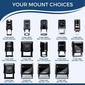 Custom Stamps With Business Logo Self Inking | Logo Branding Stamp ...