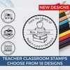 Self Inking Stamps for Teachers, Please Sign and Return Stamp, Official ...