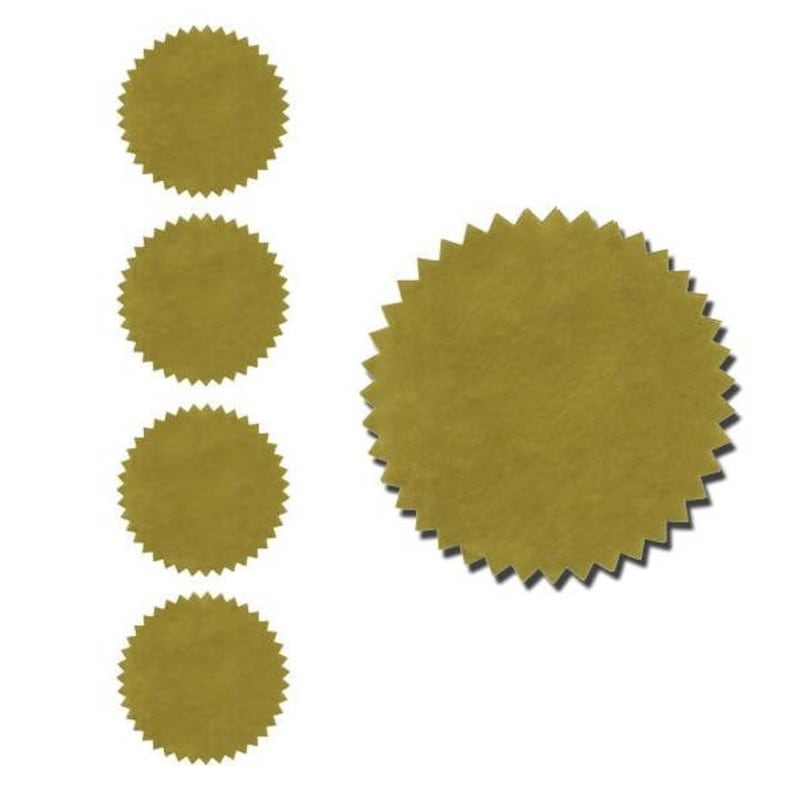 Foil Raised Stickers - Etsy