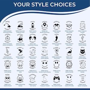 Geocaching Stamp, Geo Cache Gift, Personalized Stamp, Geocache Log ...