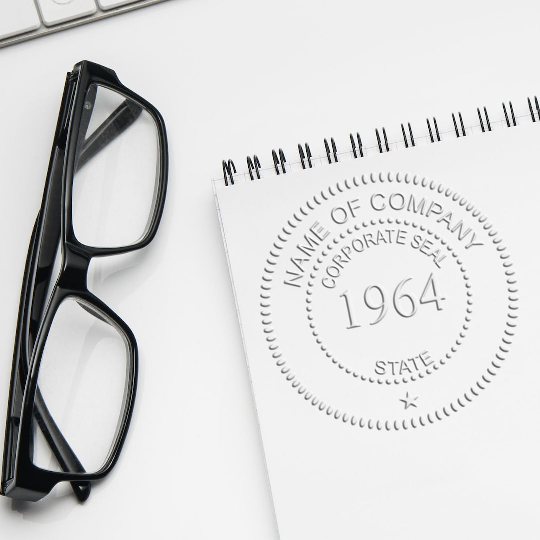 Corporate Seal Embosser | Custom Personalized Company Stamp | 12 Styles ...