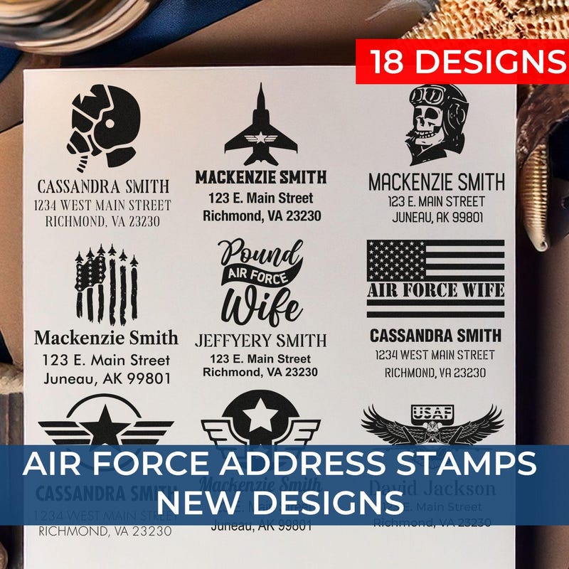 Air Force Stamp - Etsy