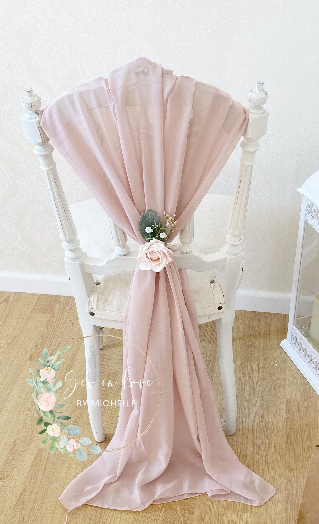 Chair Back Flowers - Etsy UK