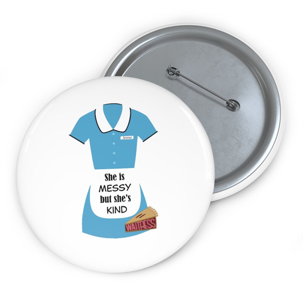 Waitress Musical Broadway Theatre Custom Pin Buttons - Etsy