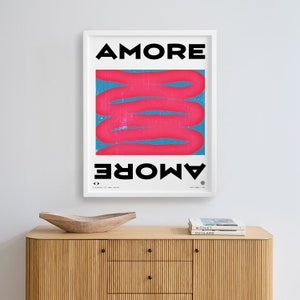THAT'S AMORE | Minimalist Art | Design | Print | Wall Art | Pop Art ...