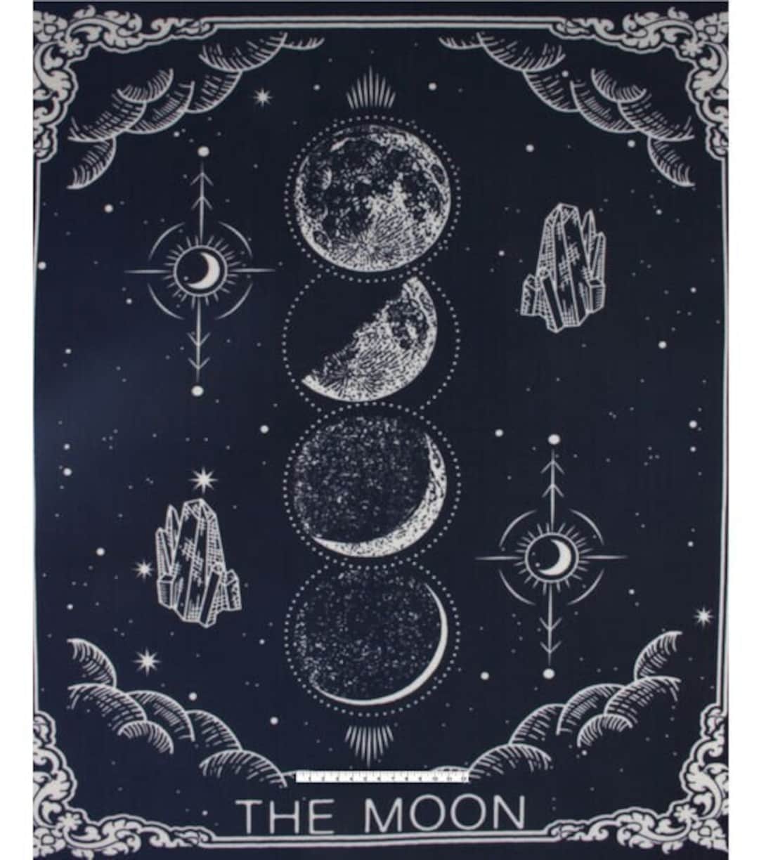 Moon & Metaphysical No Sew Fleece Prayer-intention Blanket 72 X 60in ...