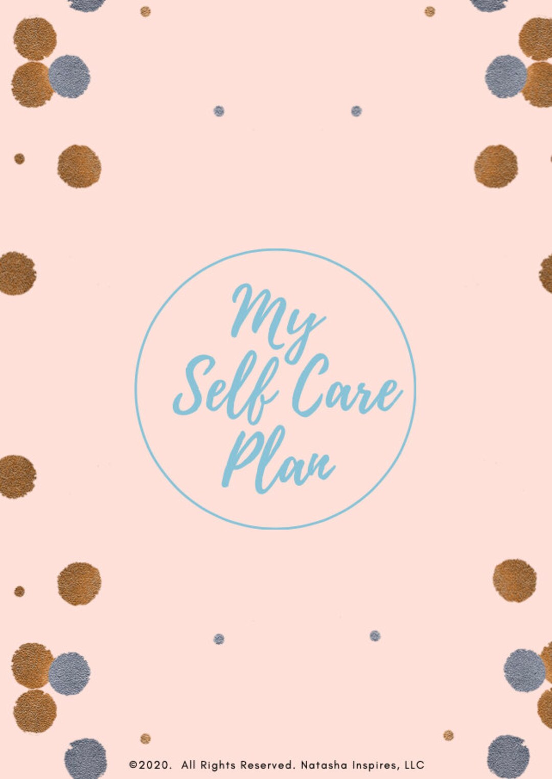 My Personal Self-care Plan Directory A4 Sizeinstant - Etsy