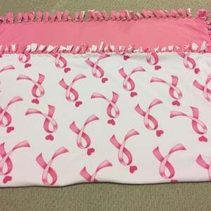 Breast Cancer Awareness/survivor Prayer-intention Healing Blanket 72 X ...