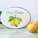 Pear Cottage Sign Cottage Name Sign Custom Name Sign Custom - Etsy