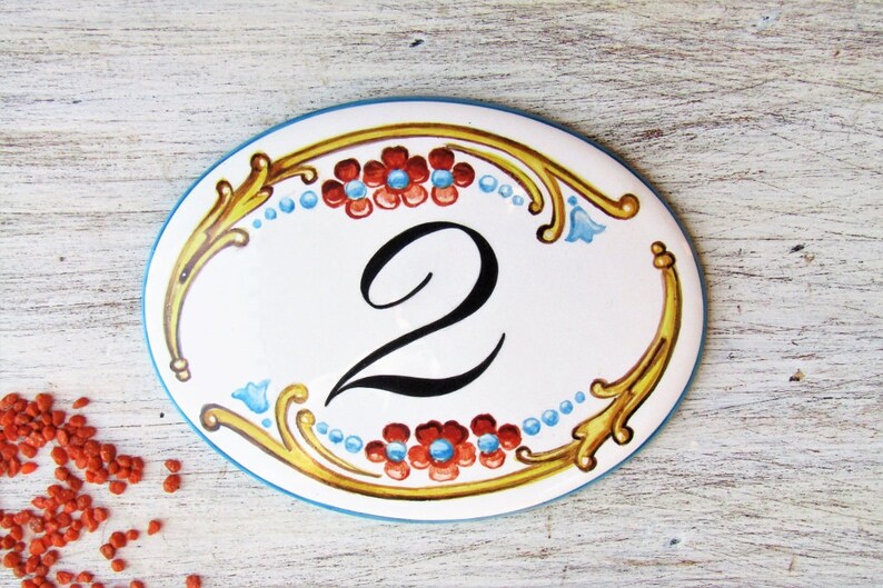 Room Number Sign Bed and Breakfast Room Number Bedroom Door - Etsy