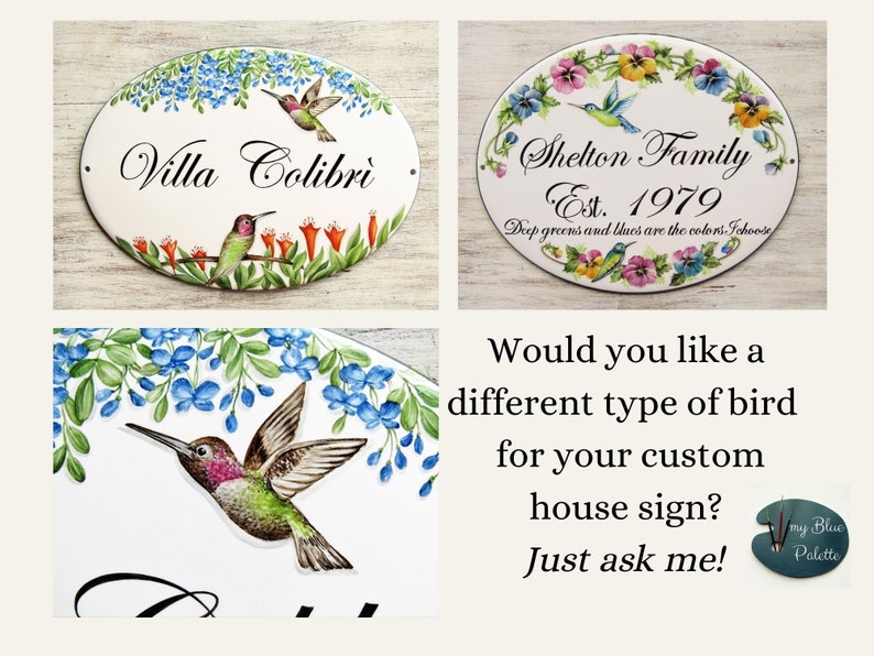 Hummingbird House Sign Bird House Sign Hummingbird Decor - Etsy