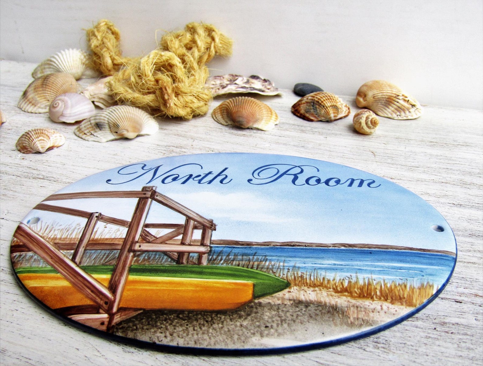 Beach Door Hanger Custom Door Signs Seaside Door Signs | Etsy