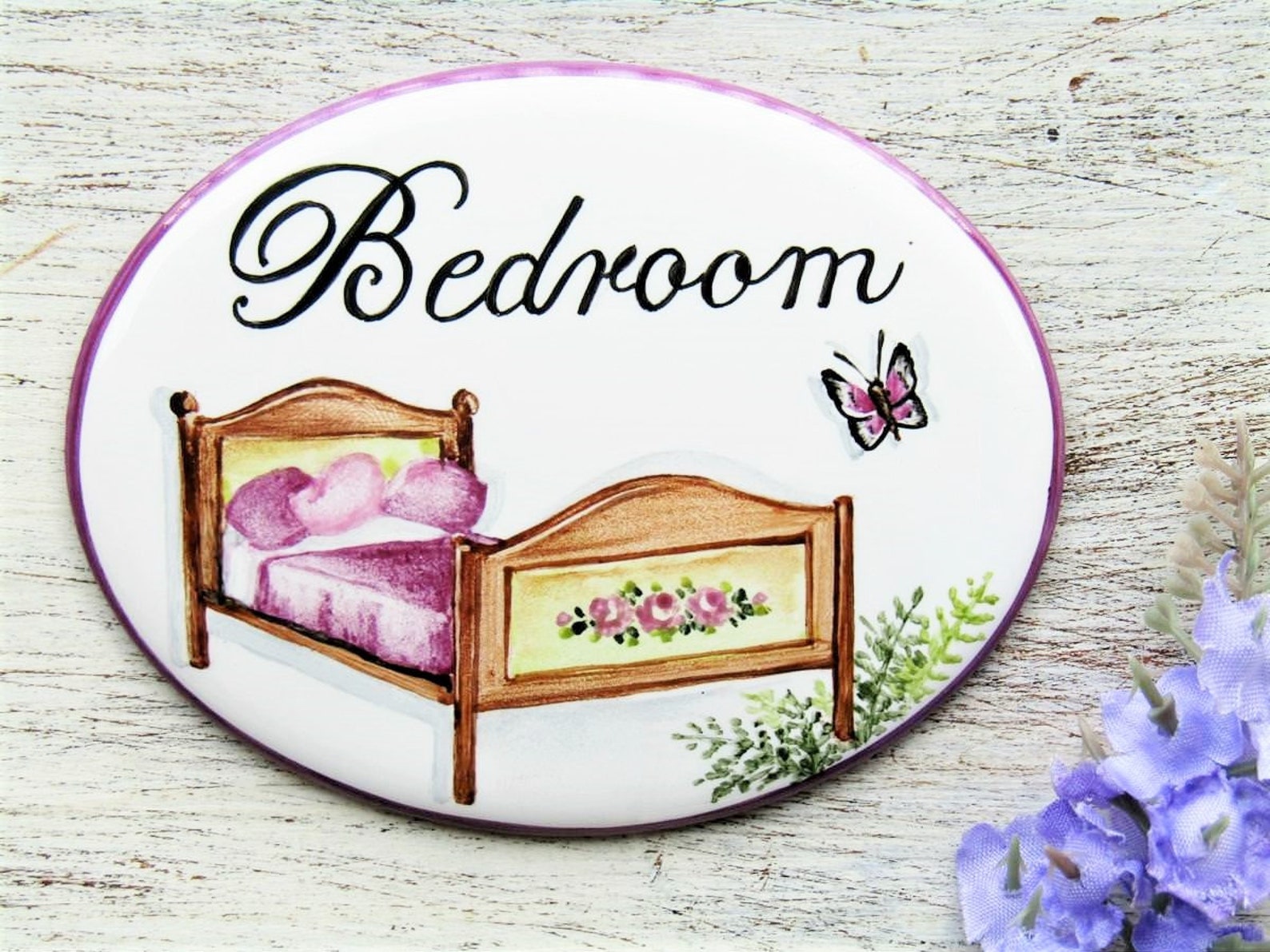 Custom Bedroom Door Sign Bedroom Door Plaque Guest Room | Etsy