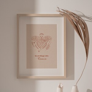 Boho Butterfly Wall Decor | Mystical Print | Feminine Printable ...