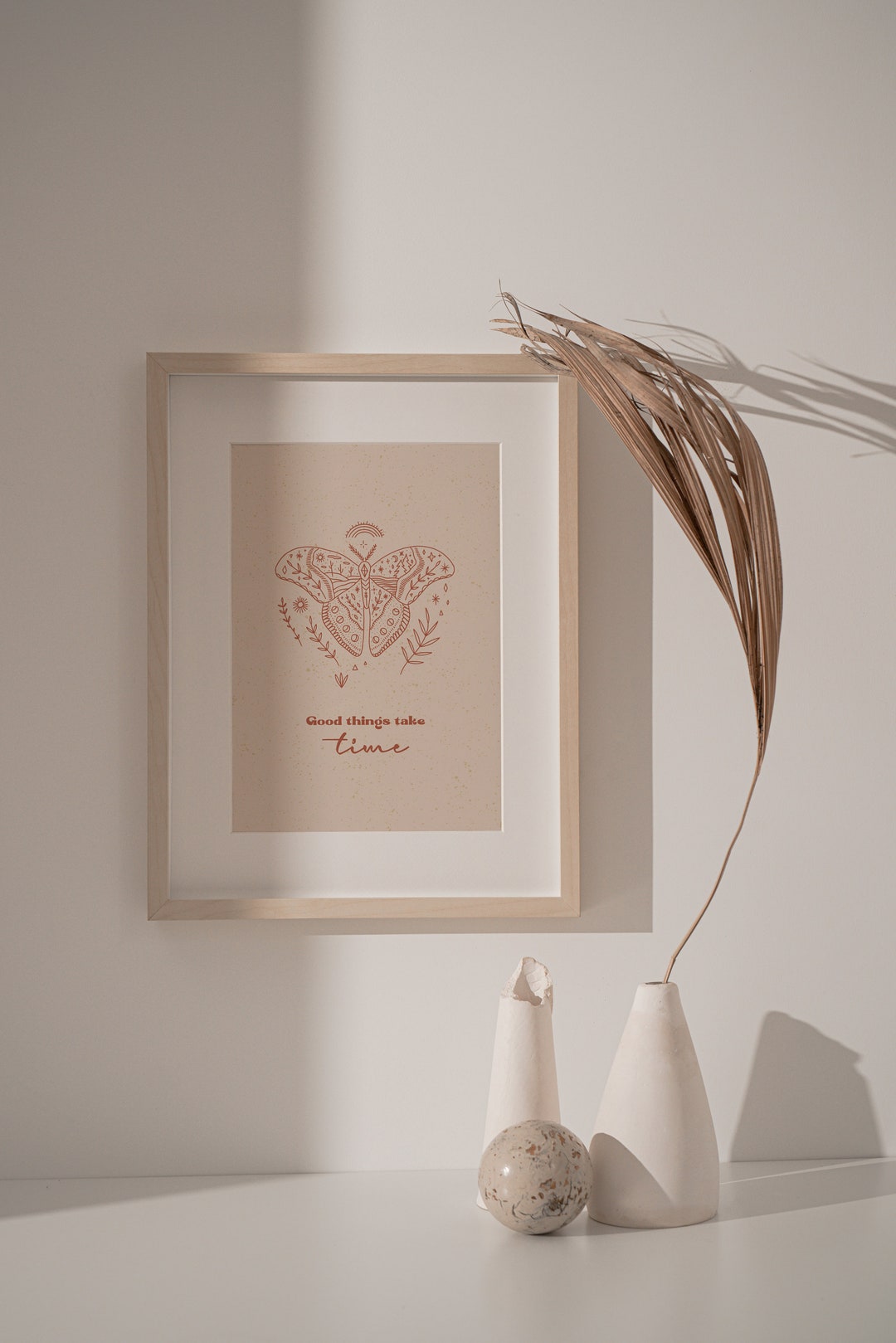 Boho Butterfly Wall Decor | Mystical Print | Feminine Printable ...