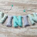 Fabric name banner fabric letters | Etsy
