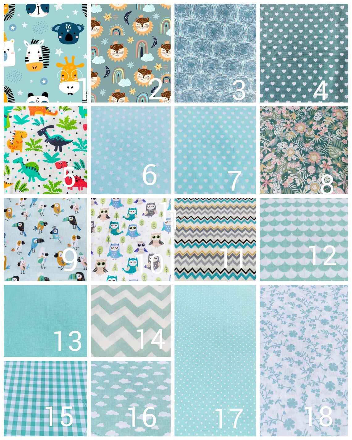 Fabric name banner fabric letters | Etsy