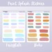 Paint Splash Stickers // Planner Sticker Essentials, Functional Planner ...