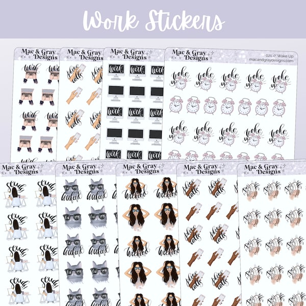 Career Stickers - Etsy